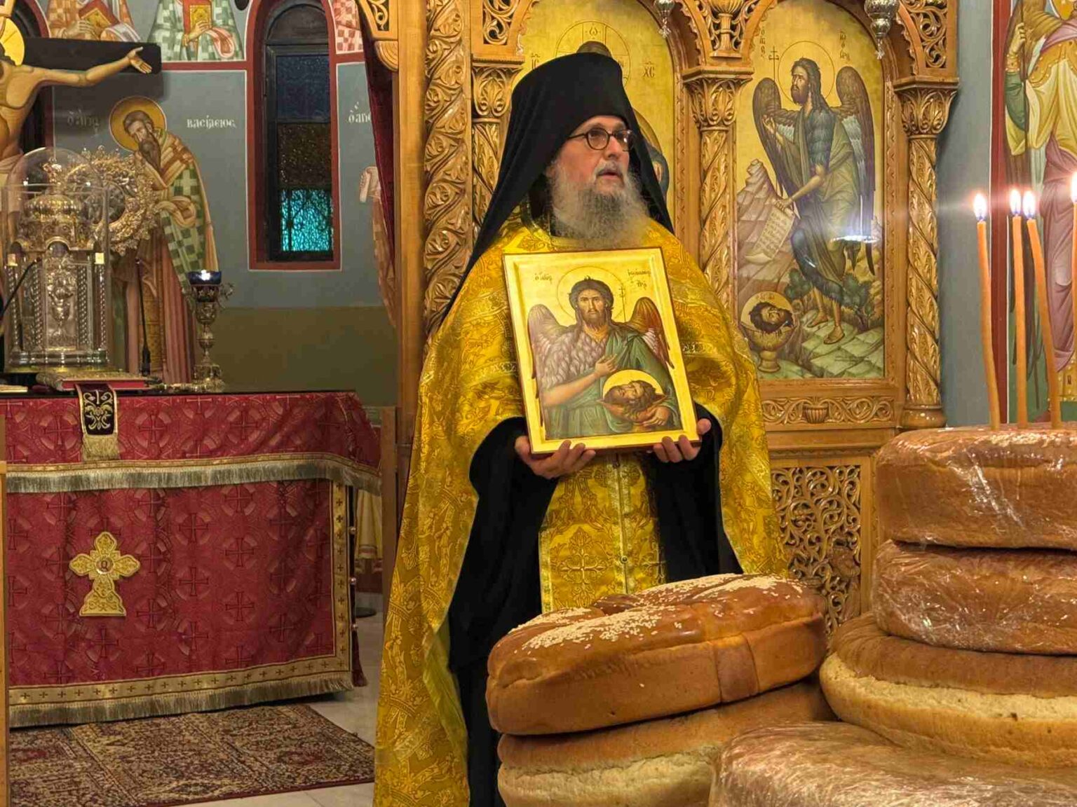 Η εορτή του Αγίου Ιωάννου του Προδρόμου στον Ορχομενό και στο Ιερό Ησυχαστήριο Κλειδίου (ΦΩΤΟ ...